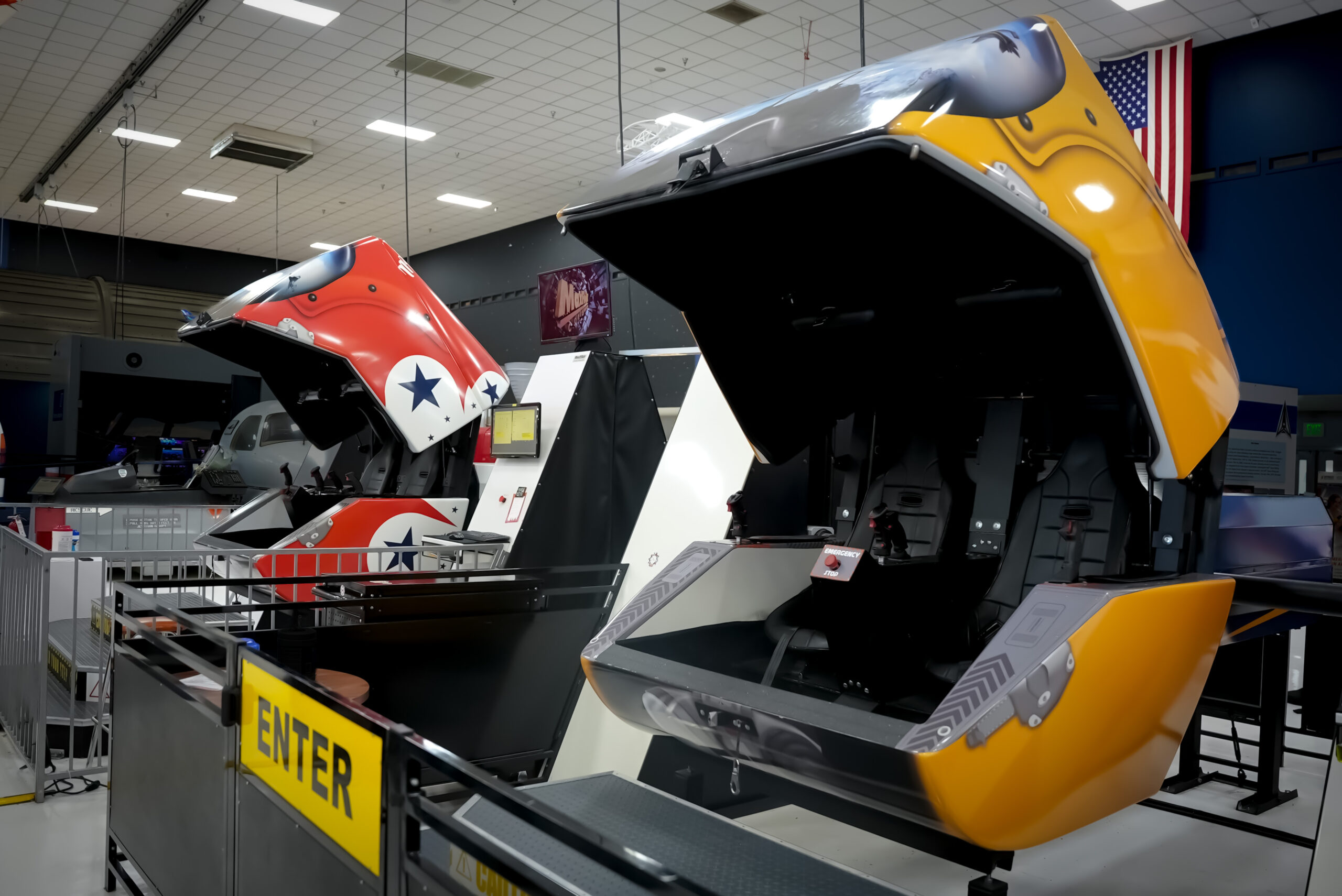 Simulator Experience | Wings Over the Rockies Air & Space Museum