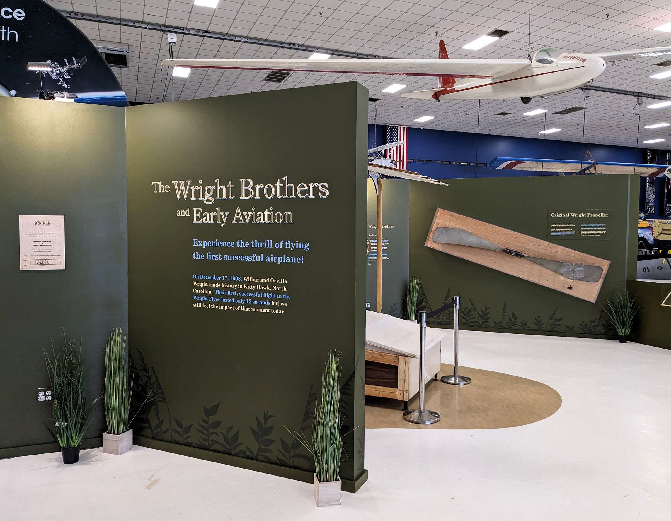 Wright Brothers Exhibit - Wings Over The Rockies