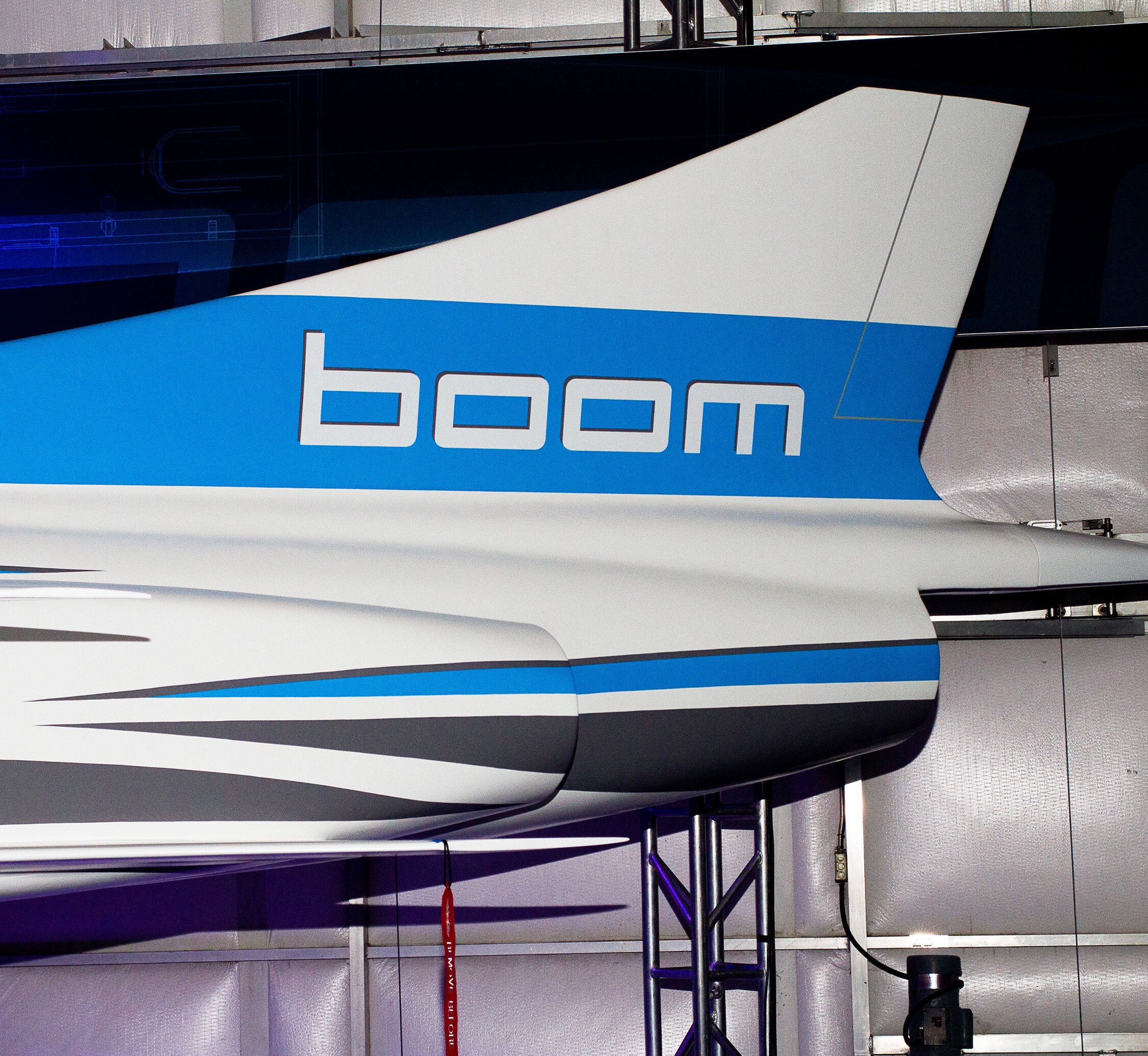 Boom Supersonic XB-1 Mockup | Wings Over the Rockies Air & Space Museum