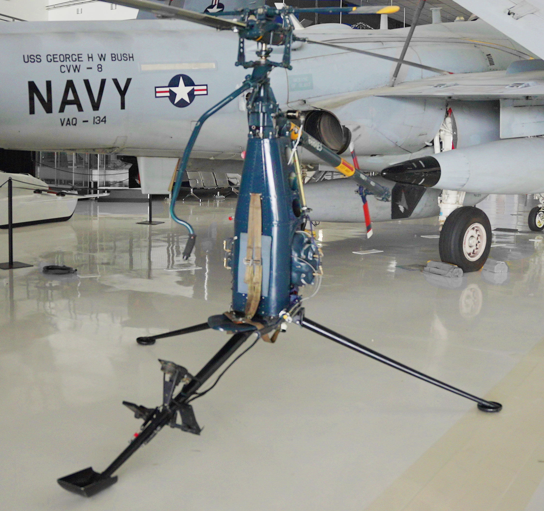 Hiller XROE-1 Rotorcycle | Wings Over the Rockies Air & Space Museum