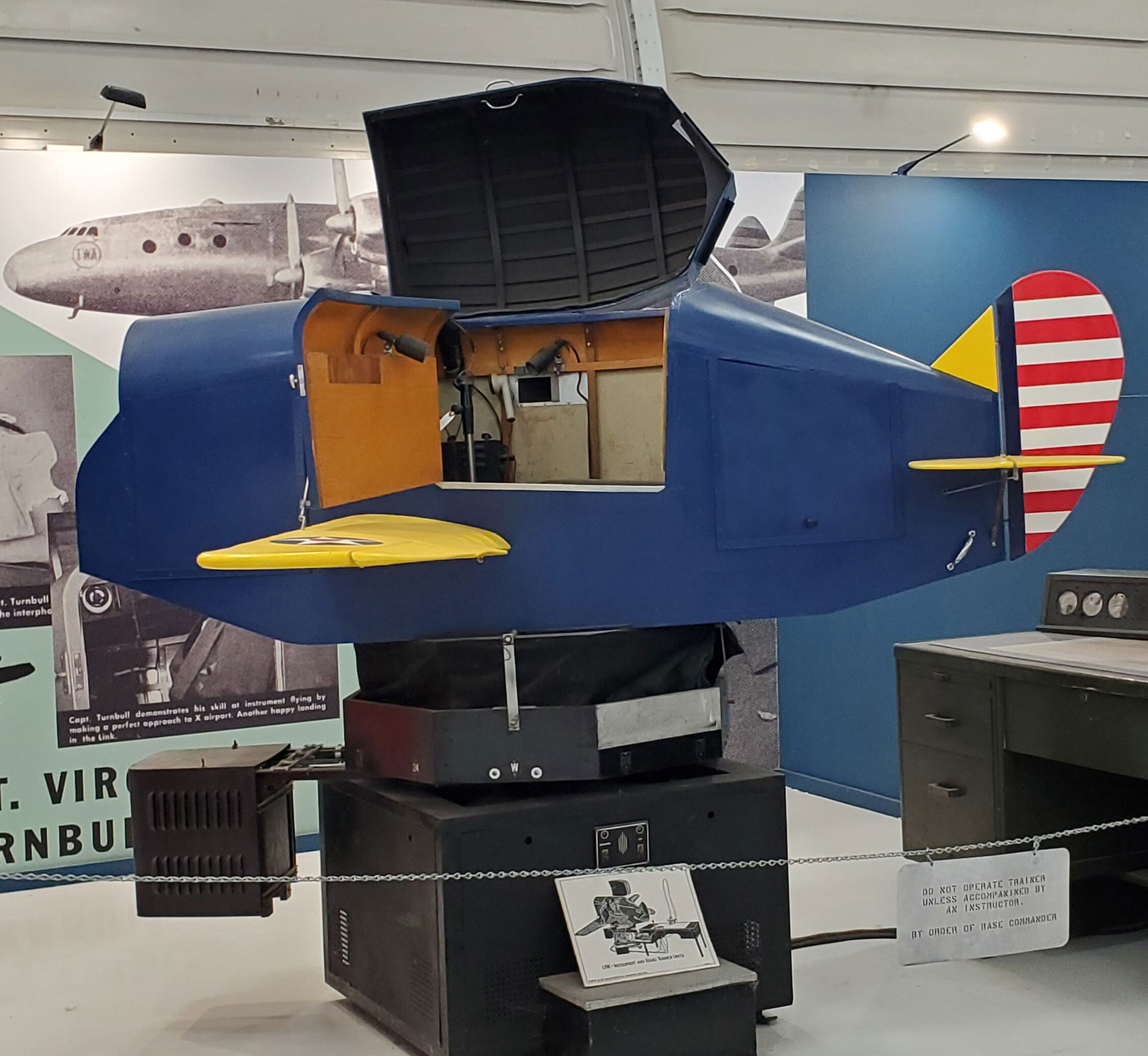 Link Trainer | Wings Over the Rockies Air & Space Museum