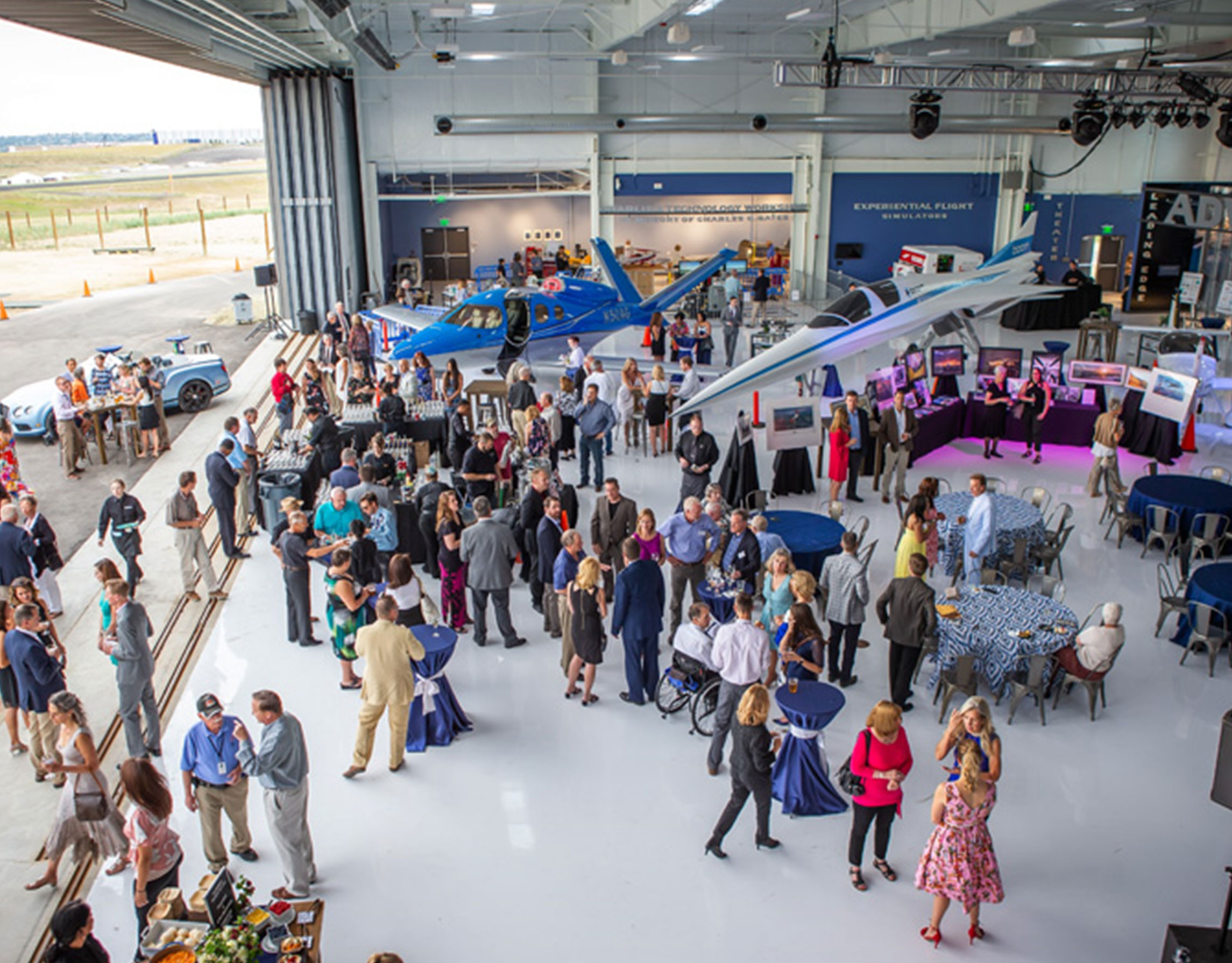 Book A Private Event | Exploration of Flight